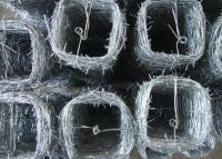China High Tensile Barbed Wire 3.4mm Galvanized Fencing Roll Oxidation Protection for sale