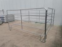 China Rodent Proof PVC Coated Livestock Fence Panels 1.17m Height 2400mm Length for sale