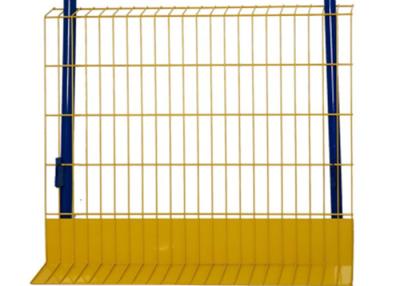 China HGMT 75×75mm Steel Mesh Edge Protection Barrier with PVC Coating - 1.2m to 1.5m Height Options for sale