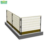 China Powder Coated 1.2m Height 50x200mm Mesh Edge Protection Barrier for sale