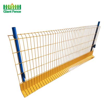China Temporary Fall Prevention Reinforced Edge Protection Fence 1.15x2.6m Powder Coated for sale