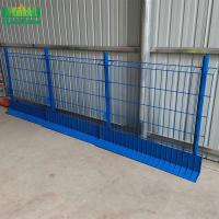 China Steel Mesh Edge Protection Barrier 8mm Wire 1100x1700mm Powder Coated for sale
