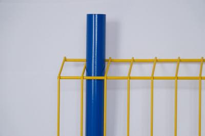 China Steel Mesh Temporary Edge Protection Barrier 1.15m Height EN 13374 Class A for sale