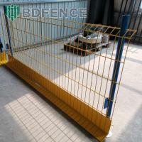 China Q235 Steel Mesh Edge Protection Fencing 1150mm Height 4mm Wire Toeboard for Building for sale