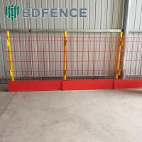 China Steel Mesh Barrier Edge Protection Fence 1325mm Length 1150mm Height EN 13374 Class A for sale