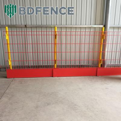 China Steel Mesh Barrier Edge Protection Fence 1325mm Length 1150mm Height EN 13374 Class A for sale