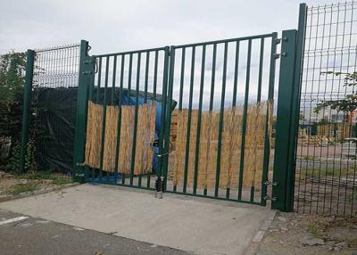 China ISO14001 Steel Tube Welded Metal Garden Gates 2-8m Width 1-2.4m Height with Powder Coating for sale