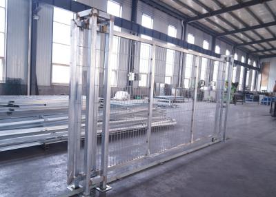 China Modern Powder Coated Wrought Iron Sliding Gate 4.0-6.0m Width with 1.8-2.4m Height Customizable Design for sale