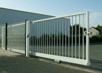 China ISO9001 Aluminum Alloy Wrought Iron Sliding Garden Gate 4m-6m Width 1.8m-2.4m Height for sale