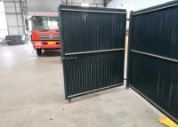 China Pre Galvanized PVC Coated Welded Wire Mesh Double Fence Gate 1.8x1m for sale