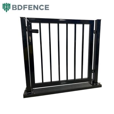 China Steel Sliding Gate Tubular Pipe Frame 1.2m-2.4m Height Hot Dip Galvanized for sale