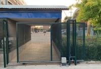 China Customizable Steel Sliding Gate 1.2m-2.4m Height Durable Anti-Rust for House Garden for sale