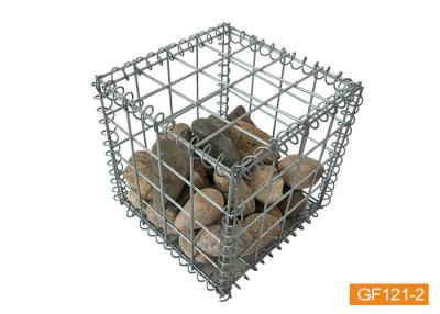 China Hot Dip Galvanized 2x1x1 Stone Retaining Box Gabion Fence System with 1.8-3.0mm Wire Options for sale