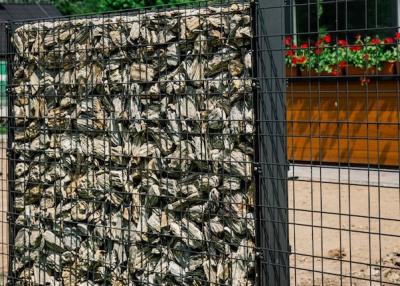 China ISO14001 Galvanized Welded Gabion Mesh Basket 1m x 0.5m x 0.5m with Hot Dipped Zinc Coating for Retaining Walls for sale