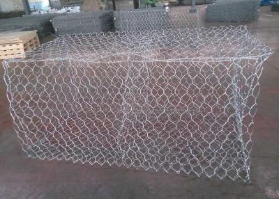 China Zinc Coated 60*80mm Welded Gabion Box For River Control for sale