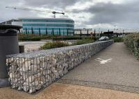 China PVC Coated Retailing Wall Gabion Fence System for sale