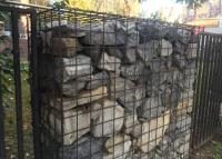 China Welded Steel Mesh Gabion Fence System 2x1x1m Galvanized Retaining Wall for sale