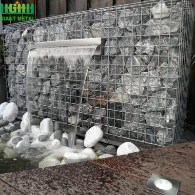 China 1mx1mx0.3m Galvanized Steel Wire Welded Gabion Box for sale