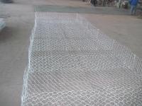 China Hexagonal Woven Mesh Gabion Basket 1m Tall for River Bank Protection for sale