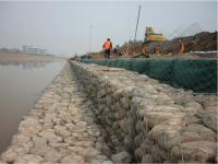 China 80x100mm Hole Gabion Box Retaining Wall 2.0m Length Double Twisted Hexagonal Mesh for sale