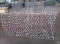 China Galvanized Gabion Basket Stone Cages with Tray and Plastic Film 2.0-4.0mm Wire for sale