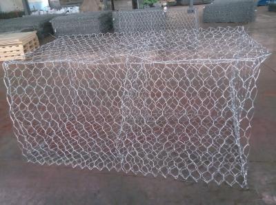 China Galvanized Gabion Basket Stone Cages with Tray and Plastic Film 2.0-4.0mm Wire for sale