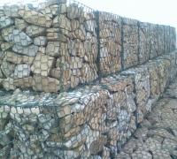 China Hot Dipped Galvanized 4mm Welded Wire Gabion Baskets For Retaining Wall for sale