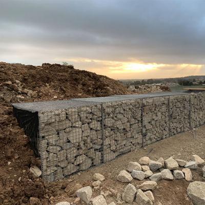China Welded Gabion Basket 2x1x0.5m Galfan Anti Corrosion for Retaining Walls for sale