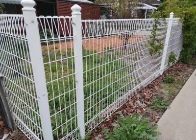China Triangle Bend Welded Wire Garden Fence H830mm with PVC Coating in Multiple Colors and Wire Diameters 4-6mm for sale