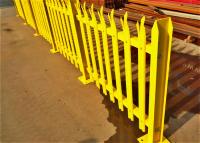 China Powder Coated Q235 Steel Welded Wire Garden Fence 2.75m Width with 2.0-4.0mm Pale Thickness for Security Applications for sale