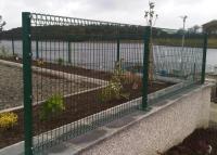 China 4mm Wire Roll Top BRC Welded Wire Garden Fence 50x150mm Mesh Hot Dipped Galvanized for sale