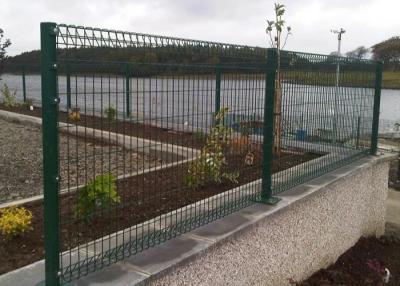 China 4mm Wire Roll Top BRC Welded Wire Garden Fence 50x150mm Mesh Hot Dipped Galvanized for sale