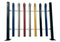 China PVC Coated Welded Wire Garden Fence 1.2mm Rail 16x16mm Picket Galvanized Steel for sale