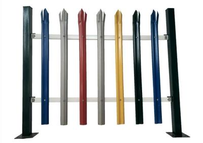 China PVC Coated Welded Wire Garden Fence 1.2mm Rail 16x16mm Picket Galvanized Steel for sale