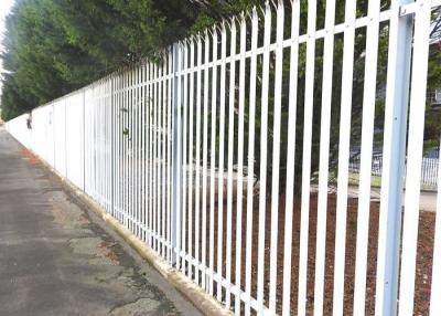 China Powder Coated Metal Palisade Fence 1800mm Height 2750mm Width for Public Sites Security for sale