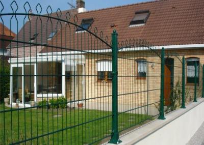 China Galvanized Prestige Panel Fence 50x200mm Hole 3D Welded Wire Mesh for Garden Public Ground for sale