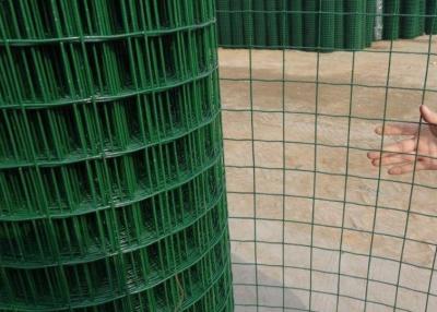China PVC Coated Dutch Welded Wire Mesh Fence 3.0mm Wire 1.0m Height for sale