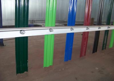 China Powder Coated Q235 Steel Palisade Fencing 2750mm Width 1800mm Height for sale