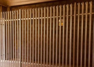 China PVC Coated 3.6m Height Metal Palisade Fence Panels for Road Railway Security for sale