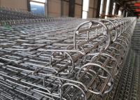 China Double Circle PVC Coated Welded Wire Garden Fence 5.0mm Wire 50x200mm Opening for sale