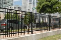 China OHSAS 18001 Square Post Garden Wire Mesh Fencing 1.8m x 2.4m Welded Panel for sale