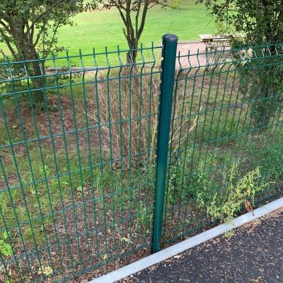 China 3D Wire Mesh Fence Panel Powder Coated 50x200mm Hole 2000mm Length for sale