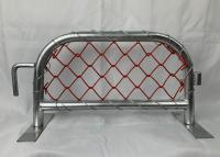 China ISO14001 Hot Dip Galvanized Crowd Barrier Fence 900-1500mm Height 1050-2500mm Length Construction Safety for sale