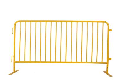 China Lightweight 6kg Aluminum Crowd Barrier Fencing with 914x2400mm Panel Size for Pedestrian Control for sale