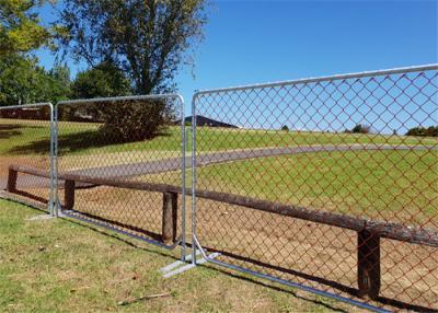China PVC Coated Steel Chain Link Crowd Barrier Fencing - 2500mm Length, 1500mm Height with 10-Year Guarantee for sale