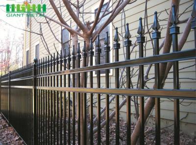 China Square Post 3030mm Spear Top Tubular Steel Fence Panel - 0.8-2.0mm Thickness, Multiple Size Options for sale