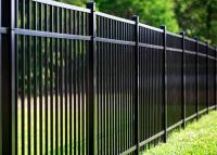 China Full Galvanized Top Spear Tubular Steel Fence Panel 1.2mm Thickness 1800mm Height for sale