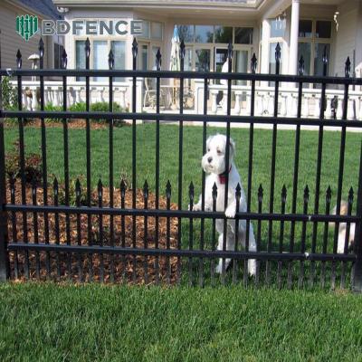 China 6ft x 8ft Metal Tube Anti-Rust Security Steel Fence Panels with 10-Year Guarantee - Custom Sizes 1800-3500mm Height for sale
