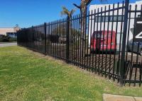 China Powder Coated Decorative Yard Fence 1200x2400mm No Dig Easy Install Low Maintenance for sale