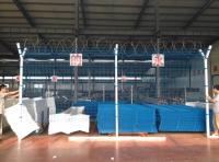 China Powder Coated Anti Climb Security Mesh Fencing 4.0-5.0mm Wire 2.5-3.0m Width Airport Grade for sale